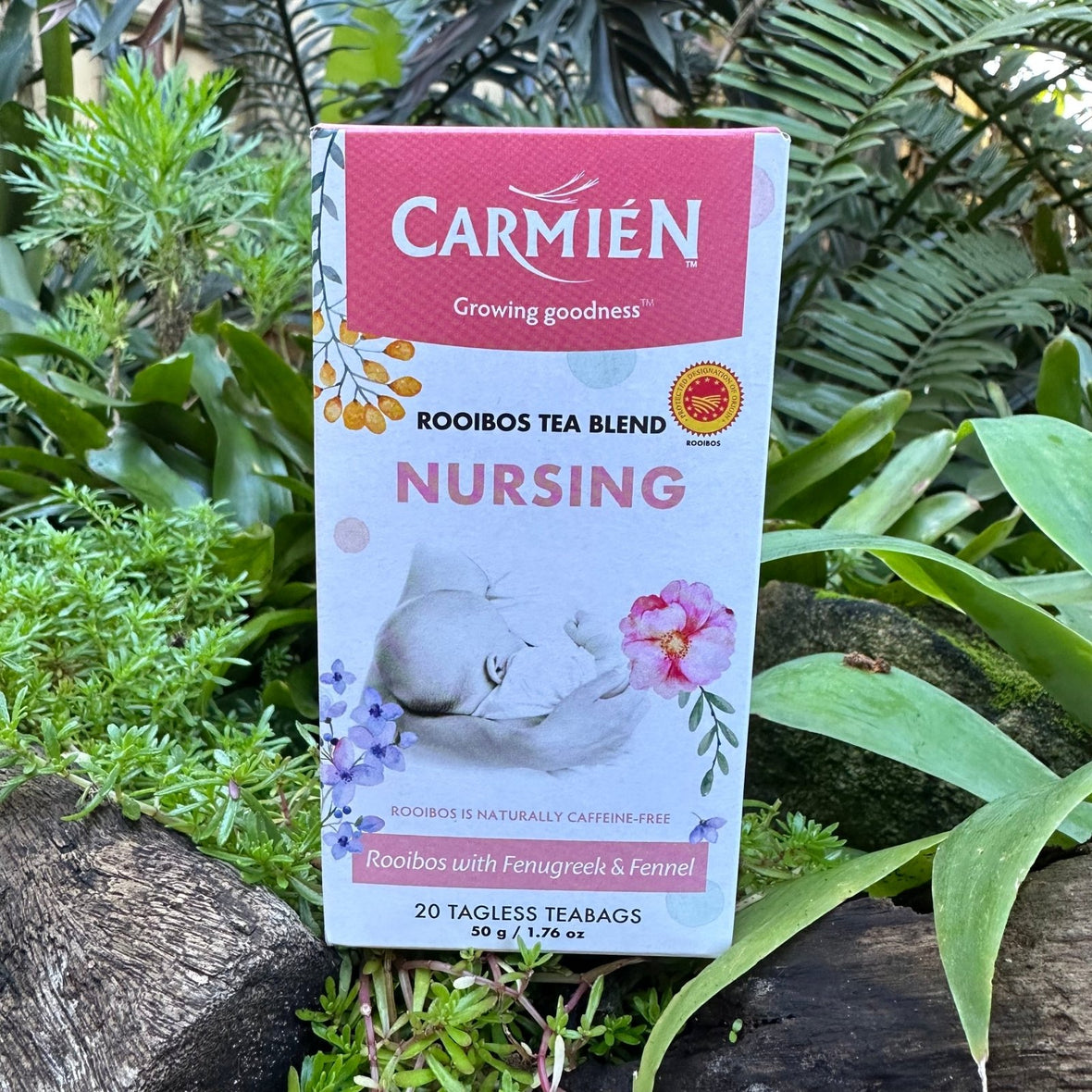 Carmién Nursing with Fenugreek & Fennel Tea (20 tagless teabags) | The Deli