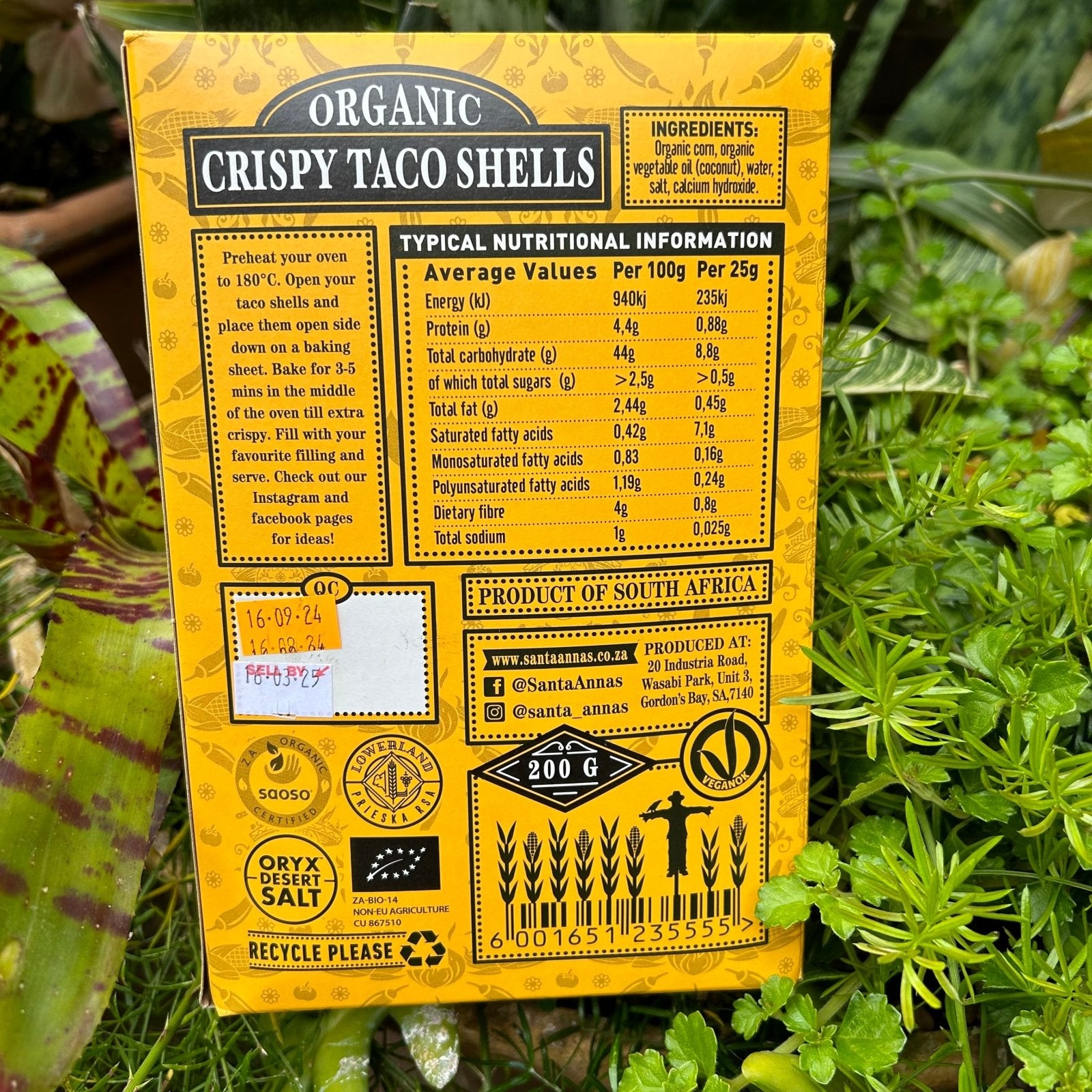 Santa Anna's Organic Corn Taco Shells (12-pack) | The Deli